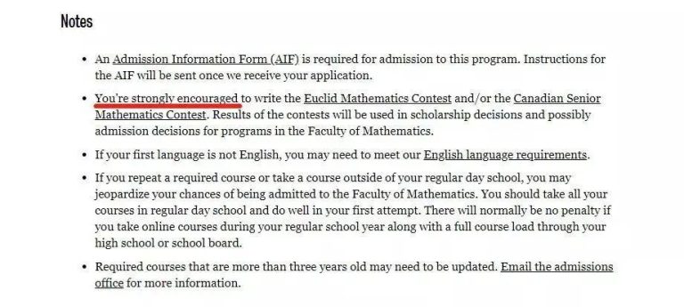 Euclid Mathematics Contest Website-Registration-Past Papers